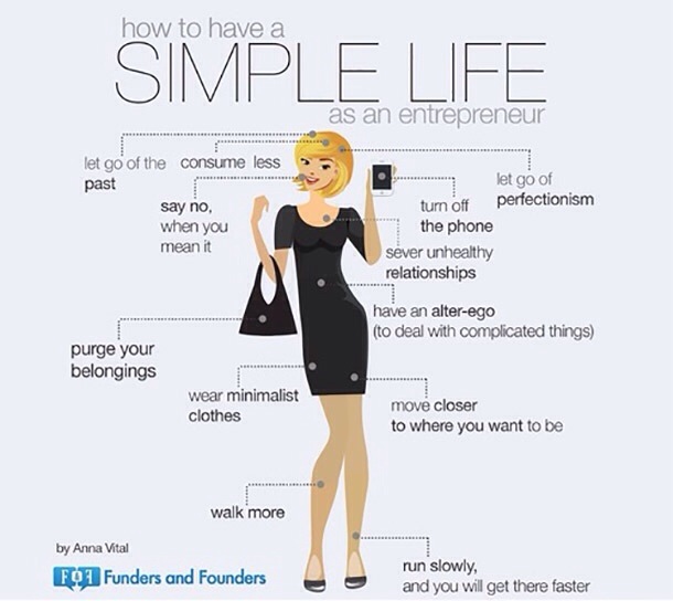 How To Have A Simple Life As An Entrepreneur